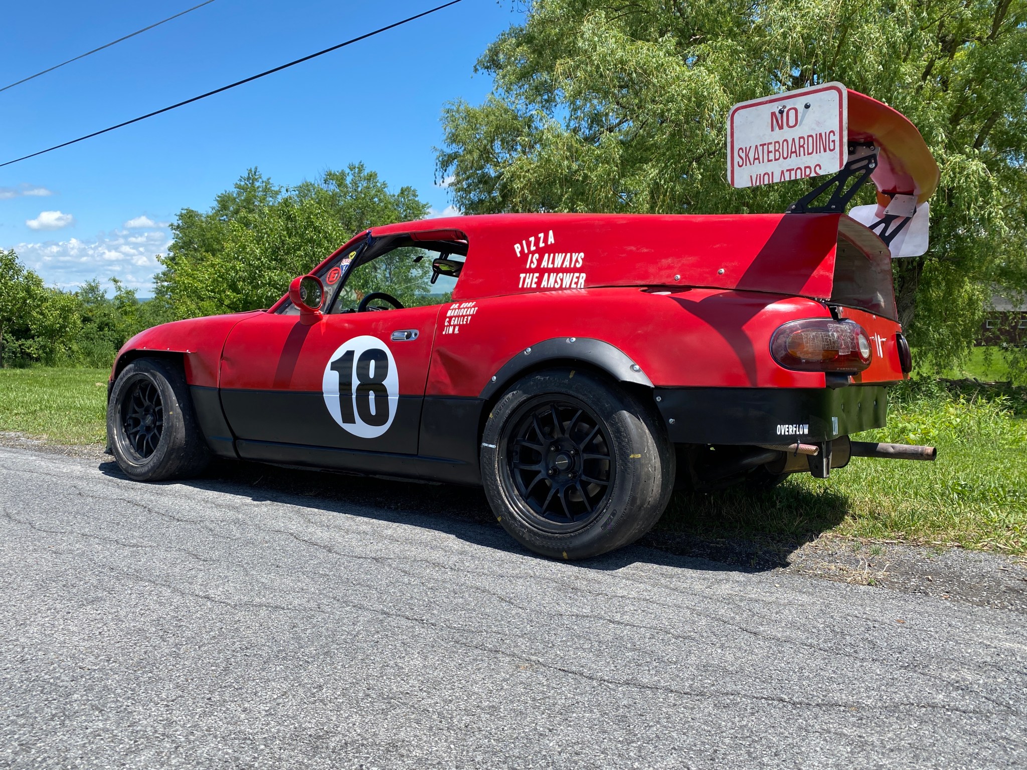 Miata Fastbacks and Aftermarket Tops – Occam's Racer