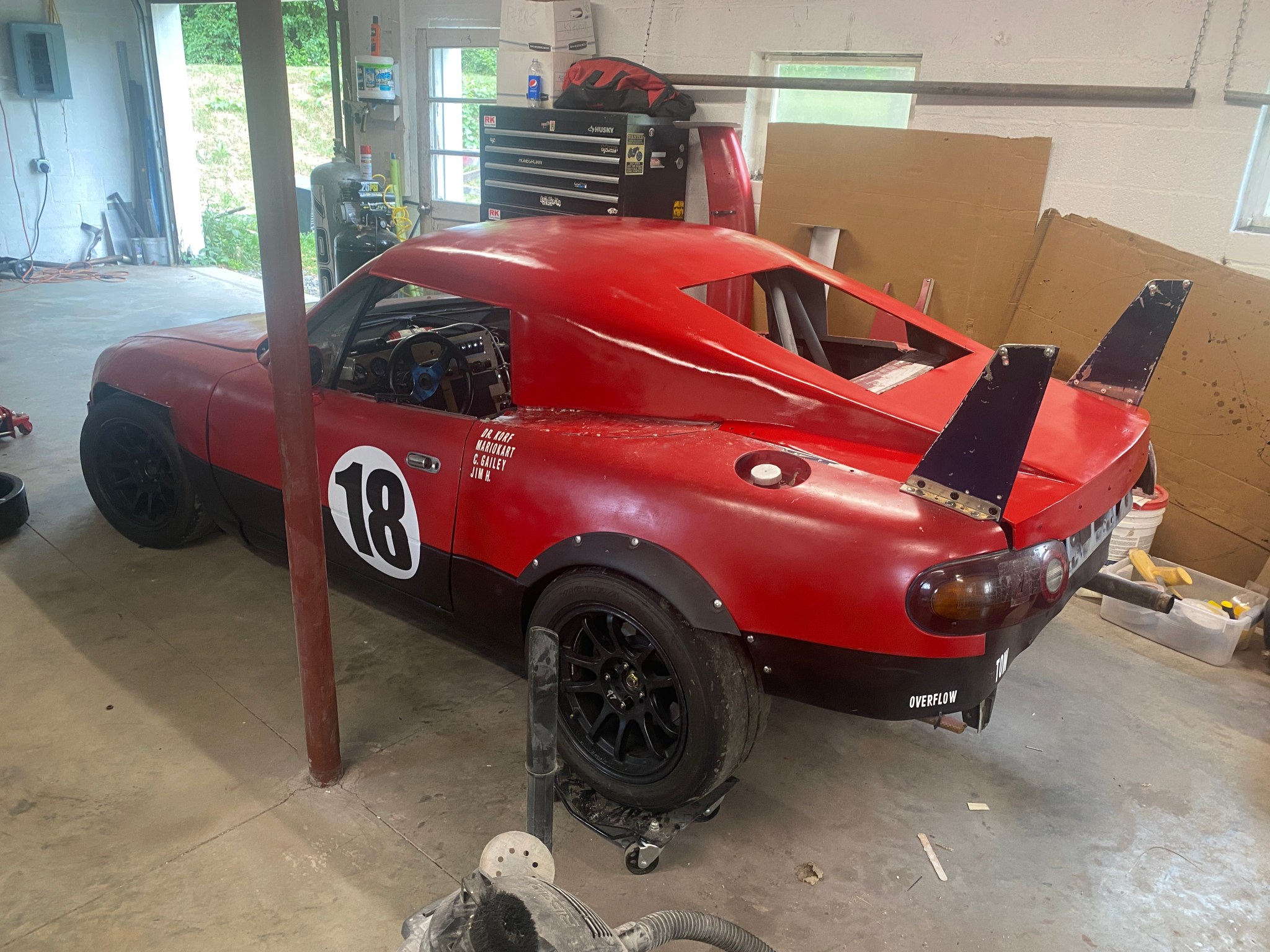 Miata Fastbacks and Aftermarket Tops – Occam's Racer
