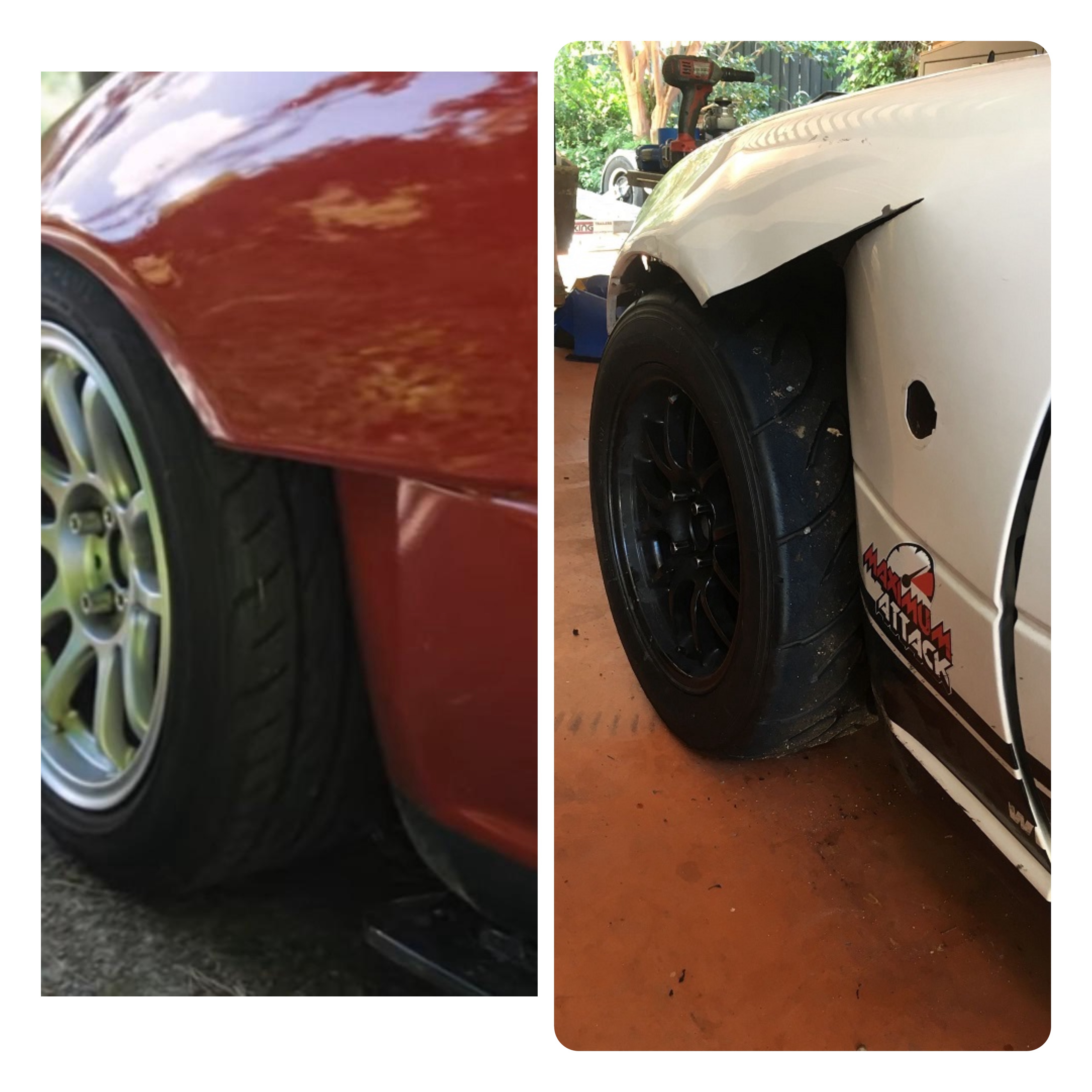 Miata Fender Vents – Occam's Racer