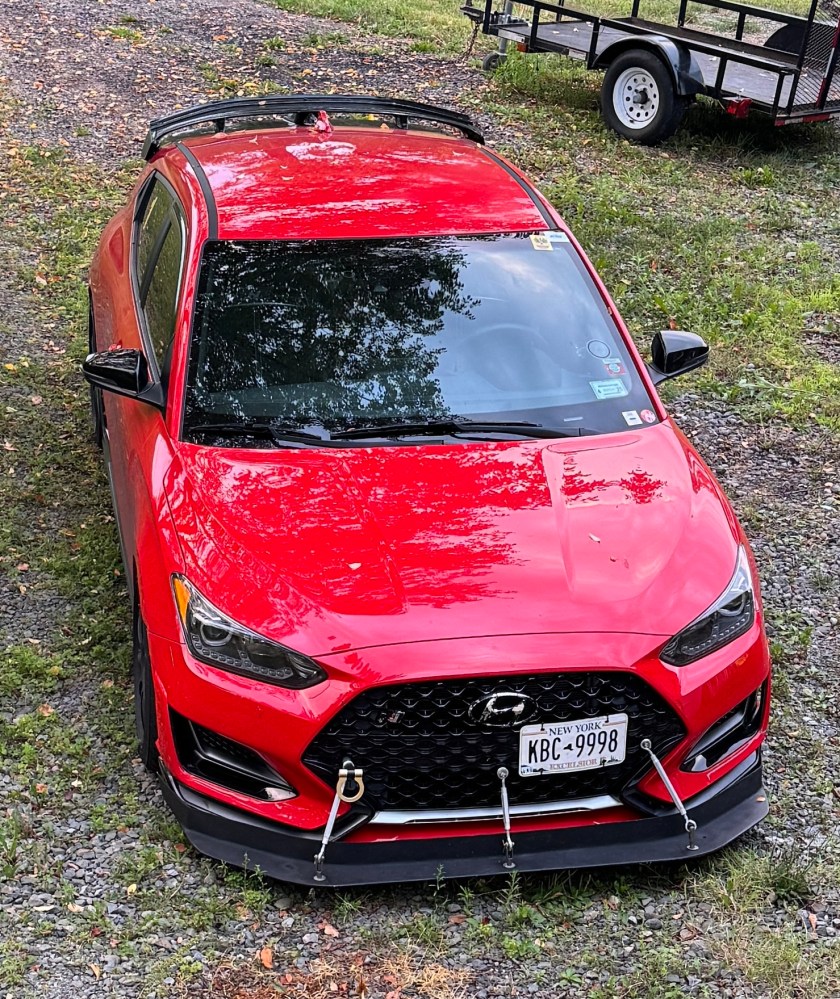 Veloster N Lowering Springs, Splitter, and Diffuser Undertray – Occam's ...