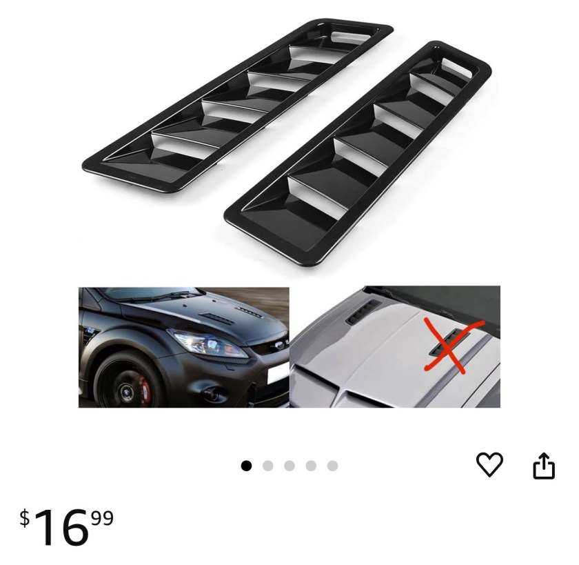 Miata Hood Vents – Occam's Racer